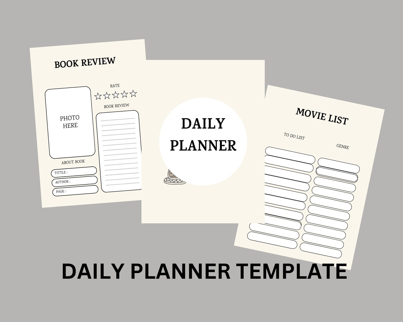 Daily Planner Printable, 24 Hour Planner, Daily Goal Planner, 30 Minute ...