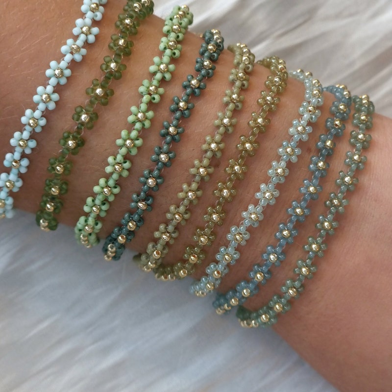 Mint Green Bracelet - Etsy