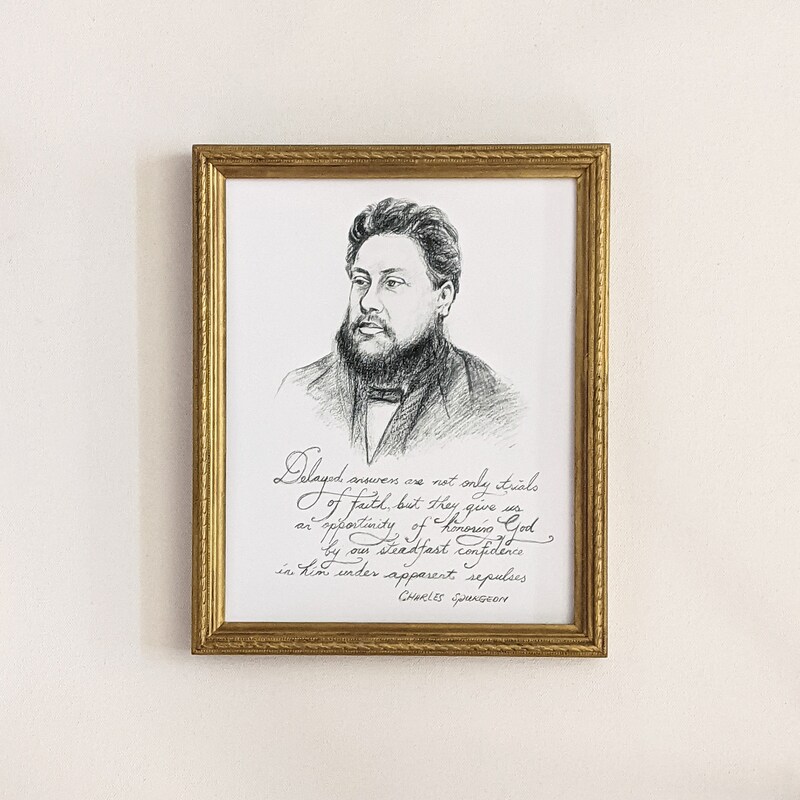 Charles Spurgeon - Etsy