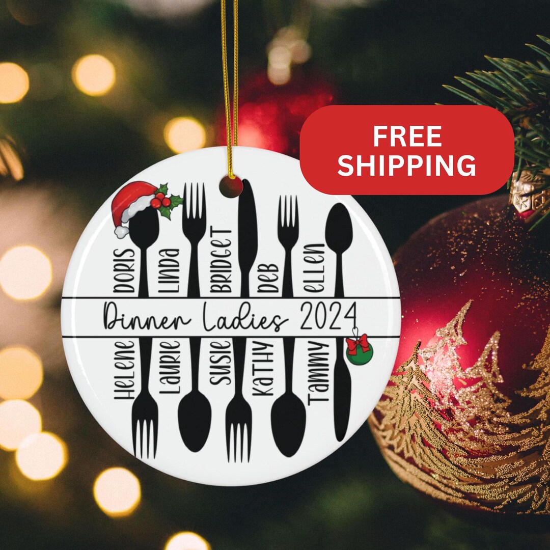 Personalized Cooking Club 2024 Ornament, Custom Gourmet Cooking Club ...