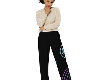 Zazous Zigzag Pants by Nickyloumo All Over Print Unisex Wide-leg Pants ...