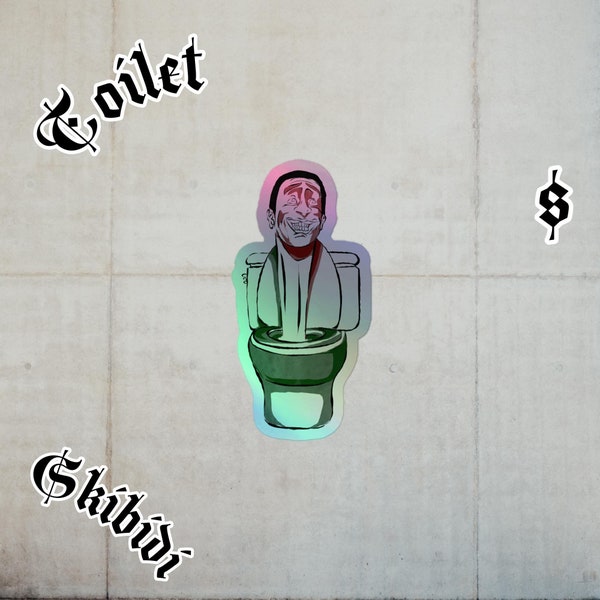 Skibidi Toilet Sticker - Etsy