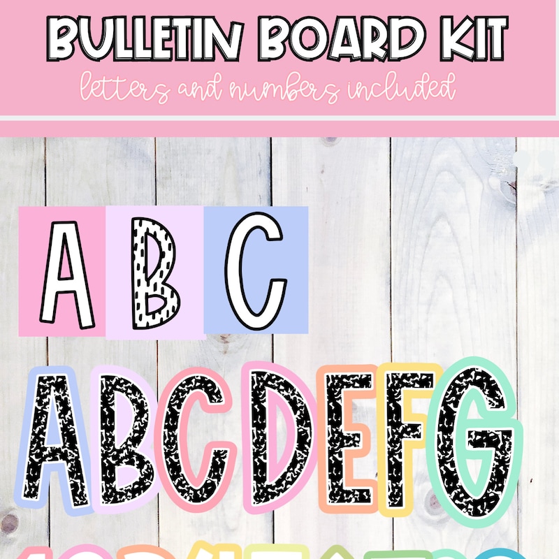 Bulletin Board Letters - Etsy