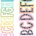 Pretty in Pastel Bulletin Board Letters and Numbers BUNDLE Pastel ...