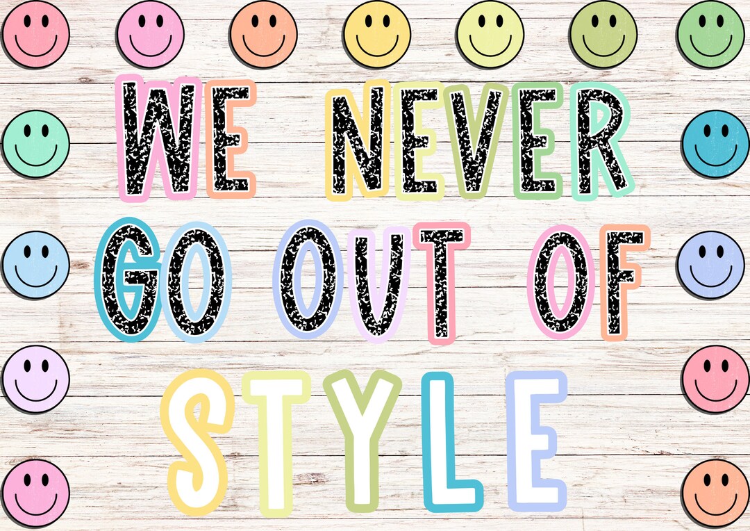 We Never Go Out of Style Bulletin Board-taylor Swift Inspired Bulletin ...