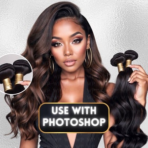 Ai Baddies Luxury Hair 200 Models All Black Everything UHD Hair ...