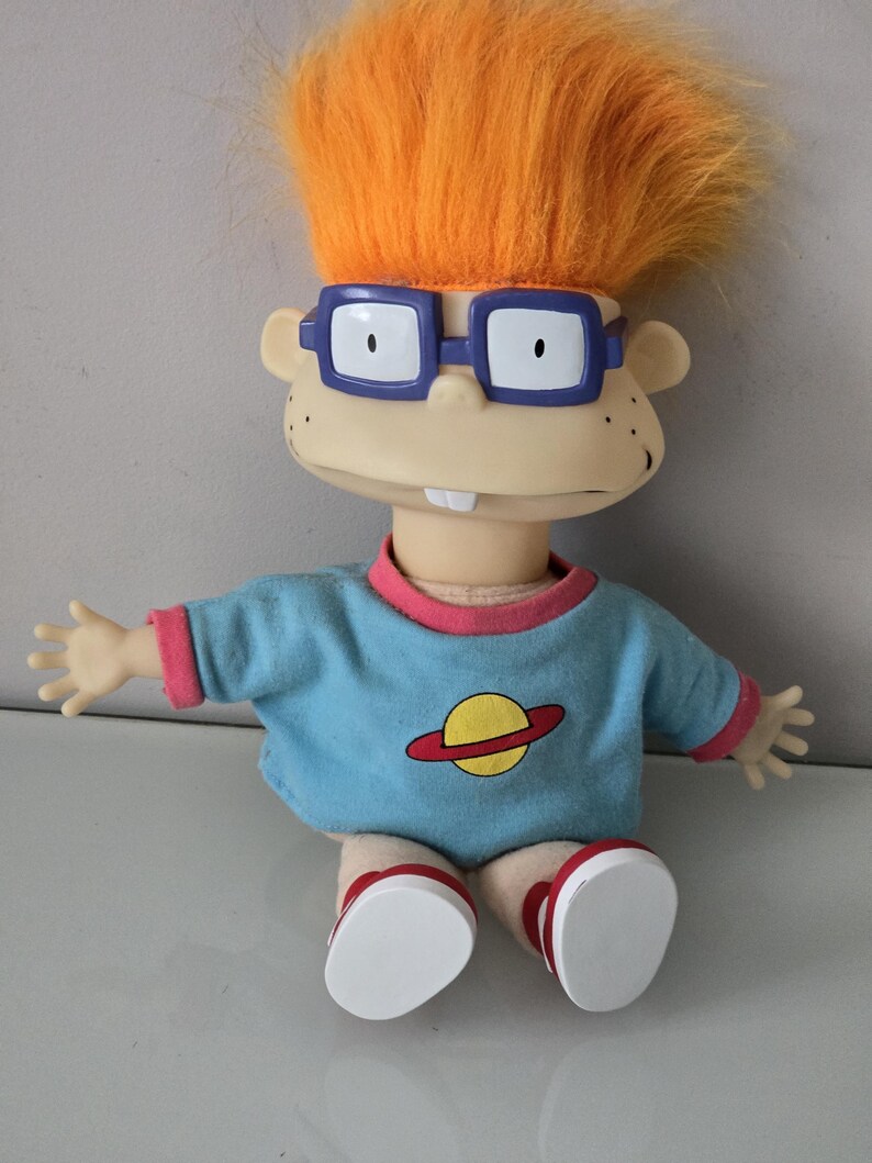 Muñeco de peluche Chuckie Finster vintage de los 90, coleccionable de ...