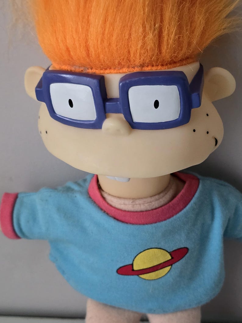 Muñeco de peluche Chuckie Finster vintage de los 90, coleccionable de ...