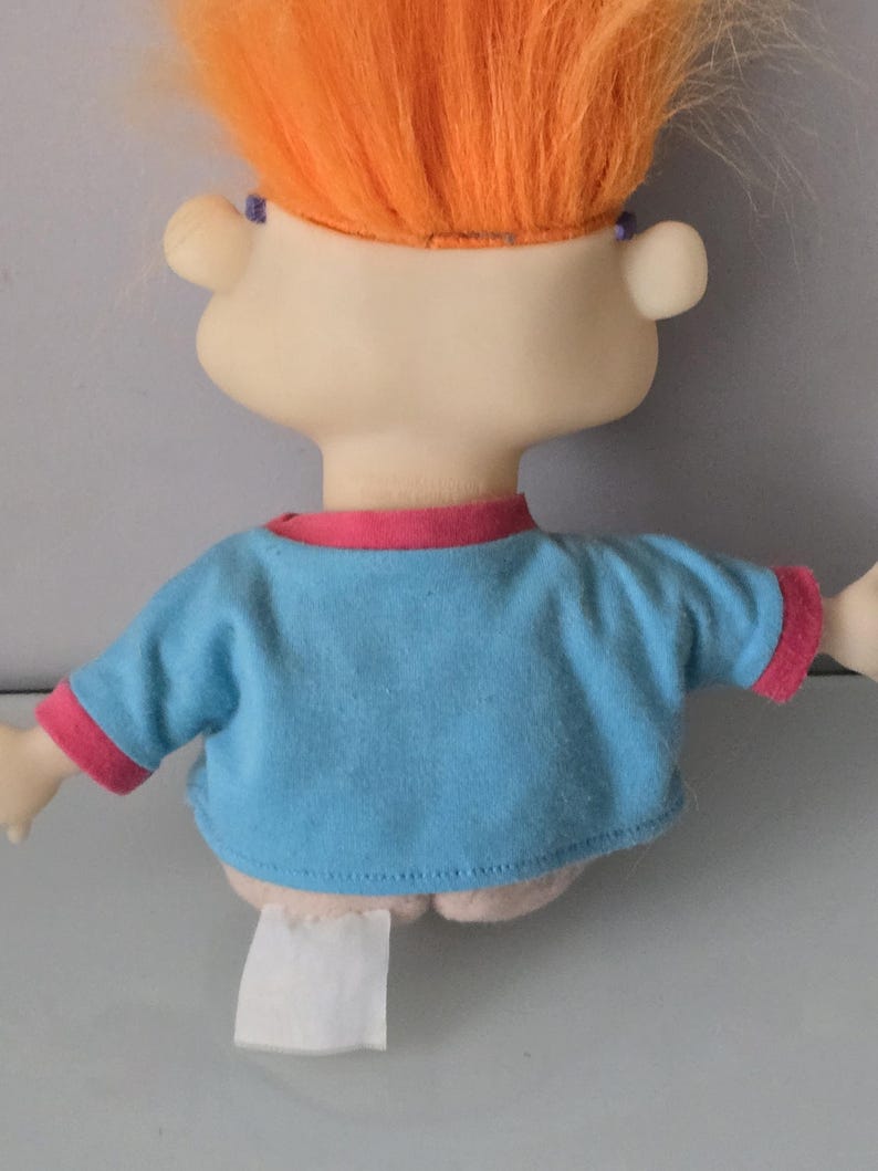 Muñeco de peluche Chuckie Finster vintage de los 90, coleccionable de ...