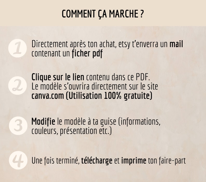 Plantilla de invitación de boda con inspiración floral Tarjeta de ...