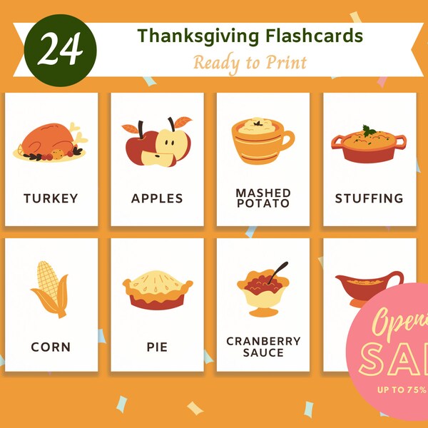 Flashcards - Etsy