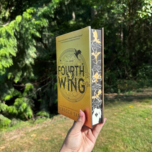 Fourth Wing Sprayed Edges Book - Etsy