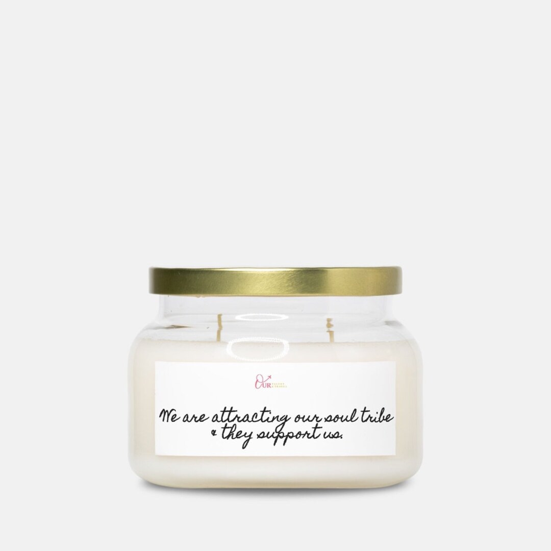 Soul Tribe Candle double Wick, Ocean Breeze Scent - Etsy