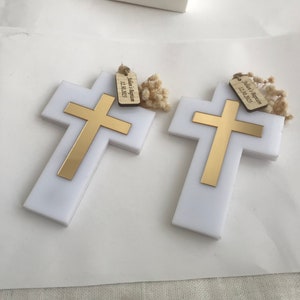 Baptism Favors Personalized Cross Magnet Bulk Baptism Favors for Boy or ...