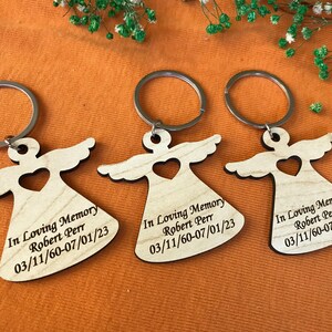 Funeral Favors, Celebration of Life ,personalized Banu Color Angel ...