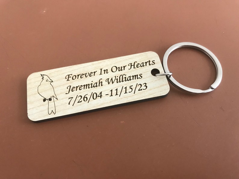 Custom Funeral Favors Memorial Service Favor Personalized Cardinal ...