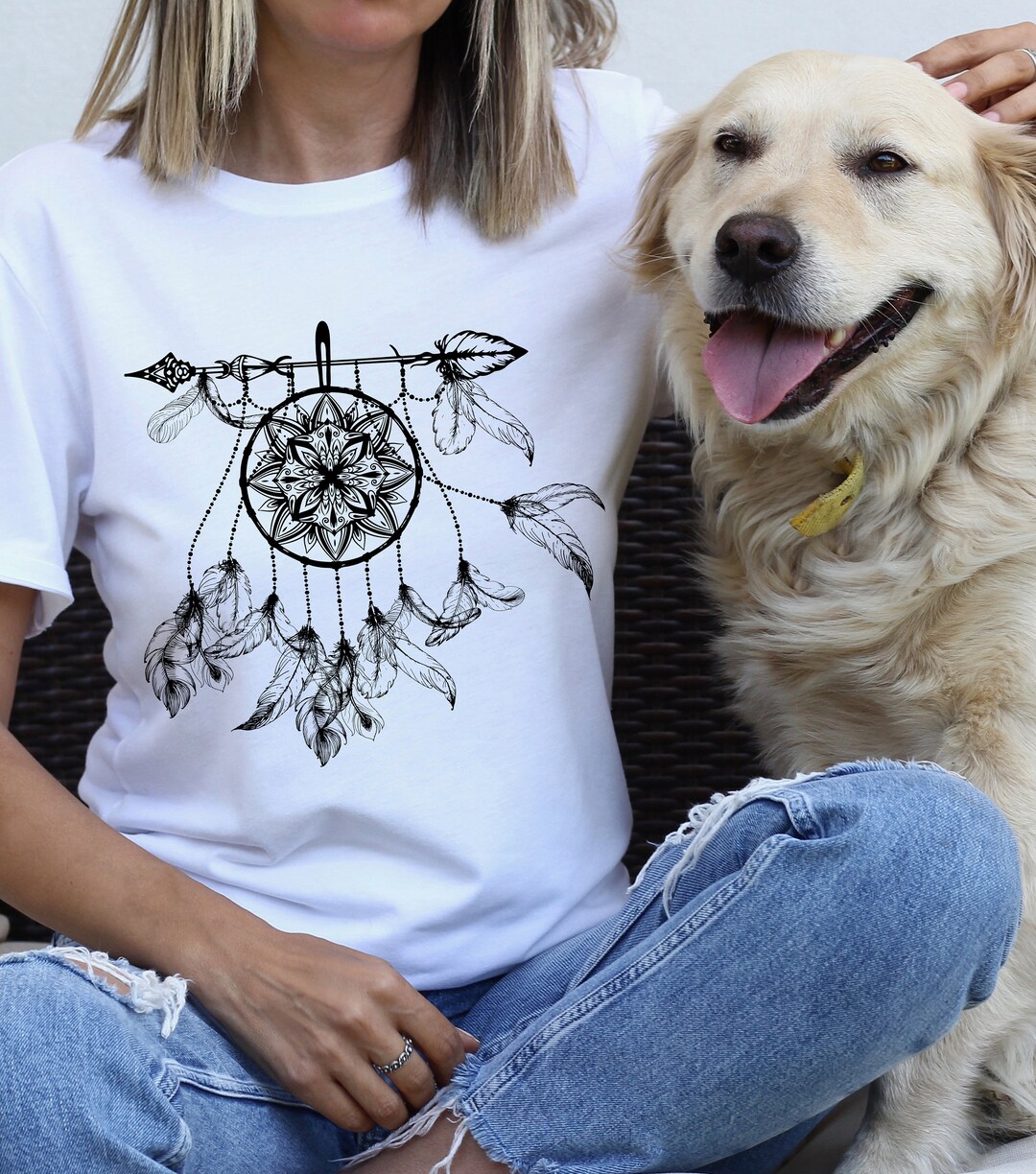Playera Atrapa Sueños, Playera Mística, Regalo Ideal. - Etsy