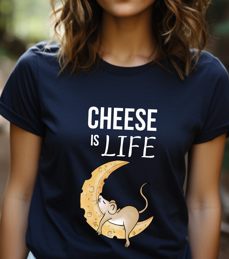 Cheese is Life, Playera Para Amantes Del Queso, Playera Para Granja ...