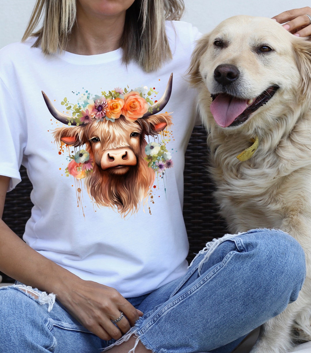 Playera Vivir En La Granja, Playera De Vaca, Amor a Los Animales. - Etsy