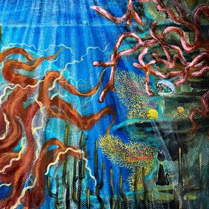 Commission Your Own Mermaid/merman Aka mersona Portrait Own an Original ...