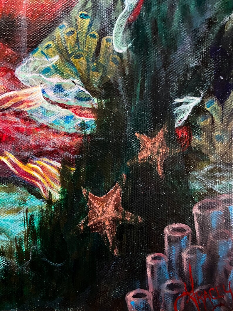 Commission Your Own Mermaid/merman Aka mersona Portrait Own an Original ...