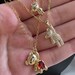 Christal Gold Bear Necklace, Gold Bear Necklace, Made in USA Jewelry ...