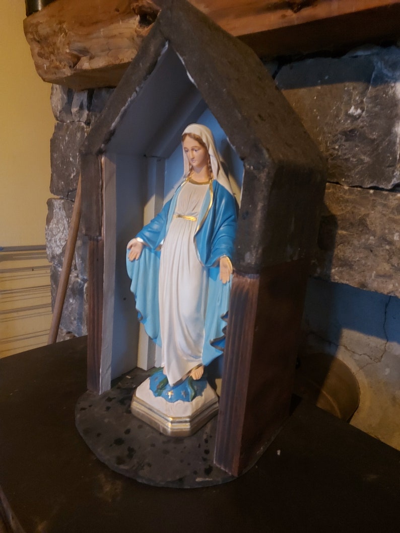 Virgin Mary Grotto - Etsy