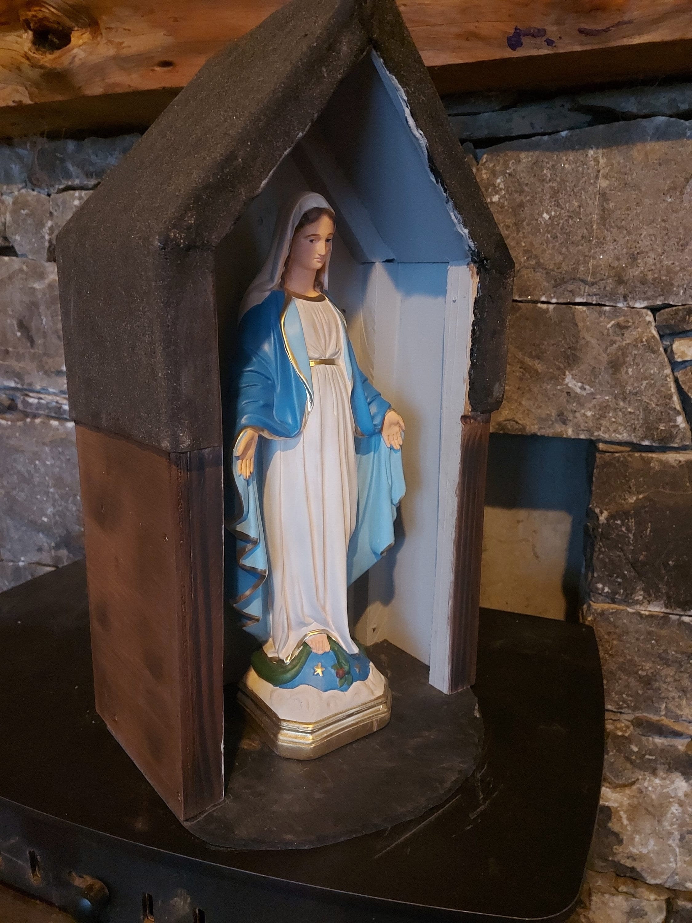 Virgin Mary Grotto - Etsy
