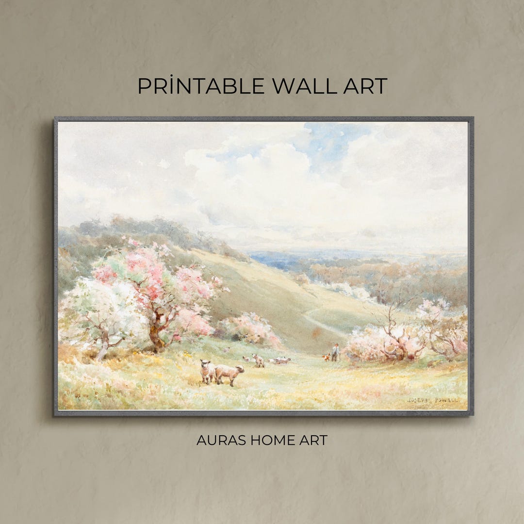 SPRING I DİGİTAL DOWNLOAD I Printable Art I Wall Art I Living Room ...