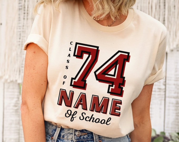 Personalized Class Reunion Shirt, Customized Reunion T-shirt, High ...