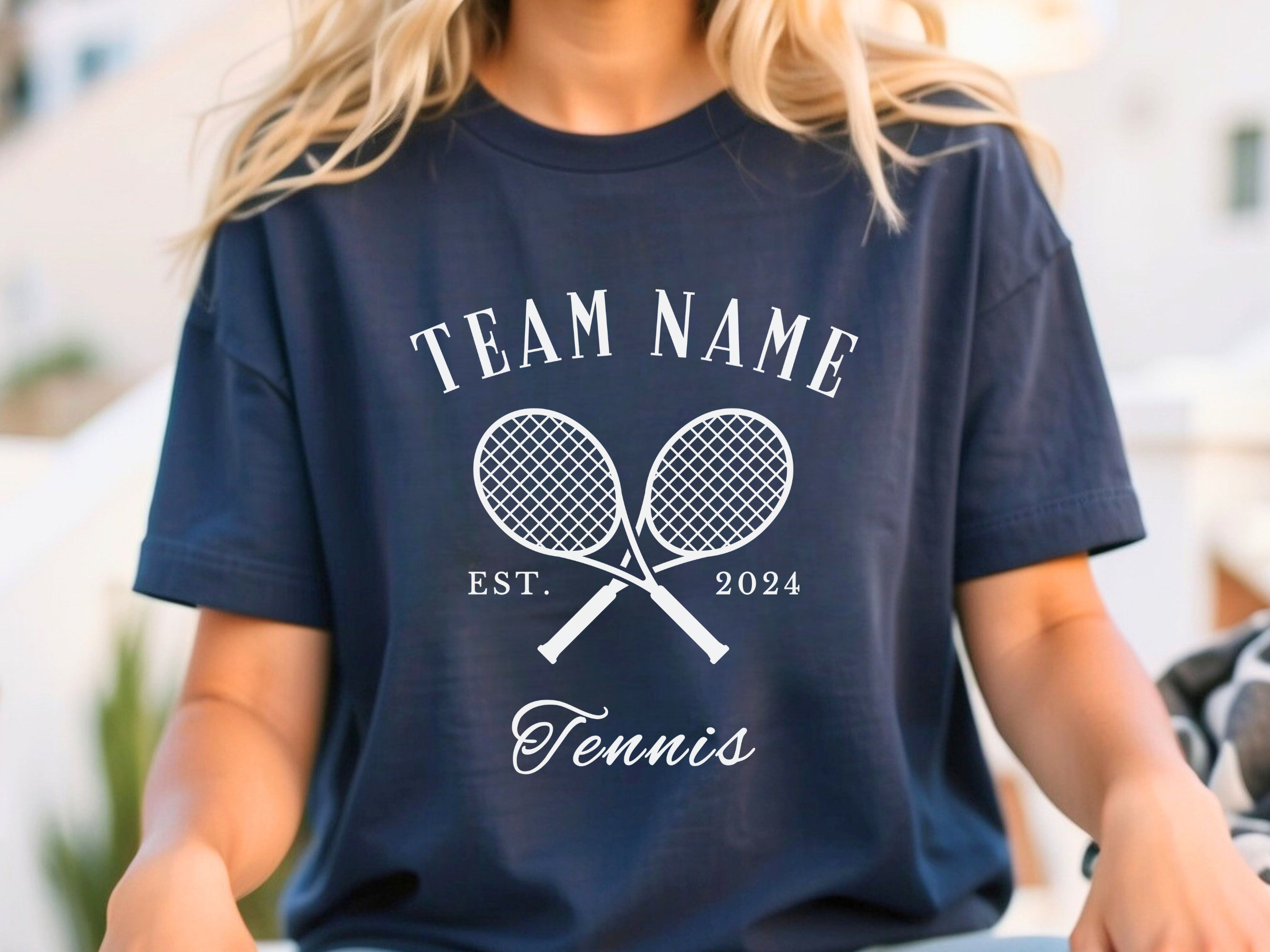 Custom Tennis Shirt, Tennis Team Name, Personalized Tennis T-shirt ...