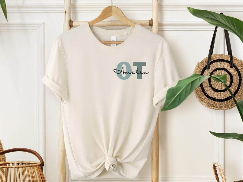 Custom Occupational Therapy Shirt, Personalized OT Tshirt, Occupational ...