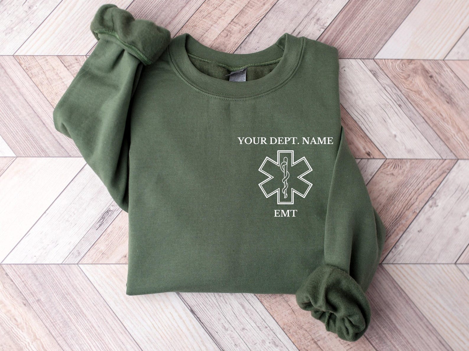 Custom EMT Sweatshirt, Personalized EMT Shirt, EMS Gifts, Emt ...