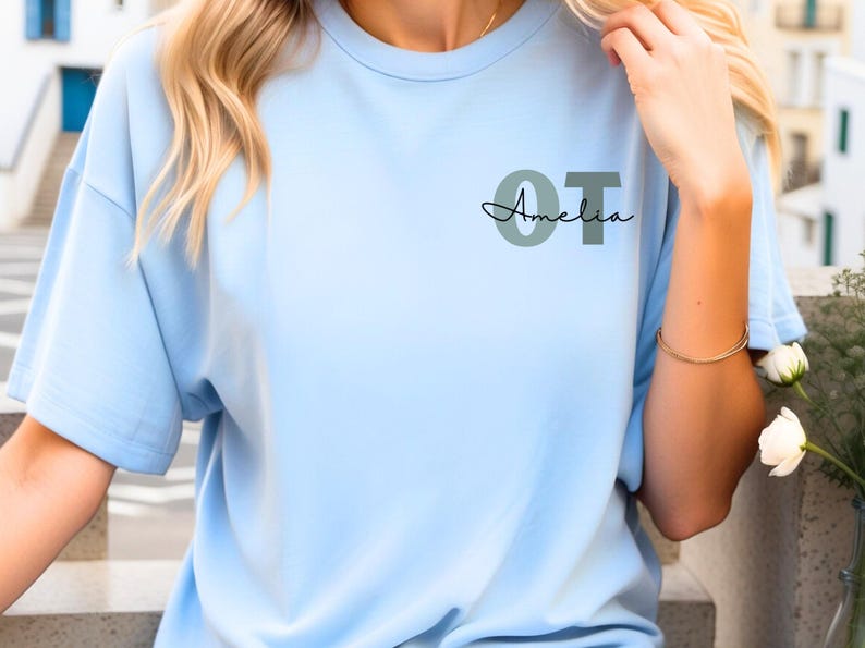 Custom Occupational Therapy Shirt, Personalized OT Tshirt, Occupational ...