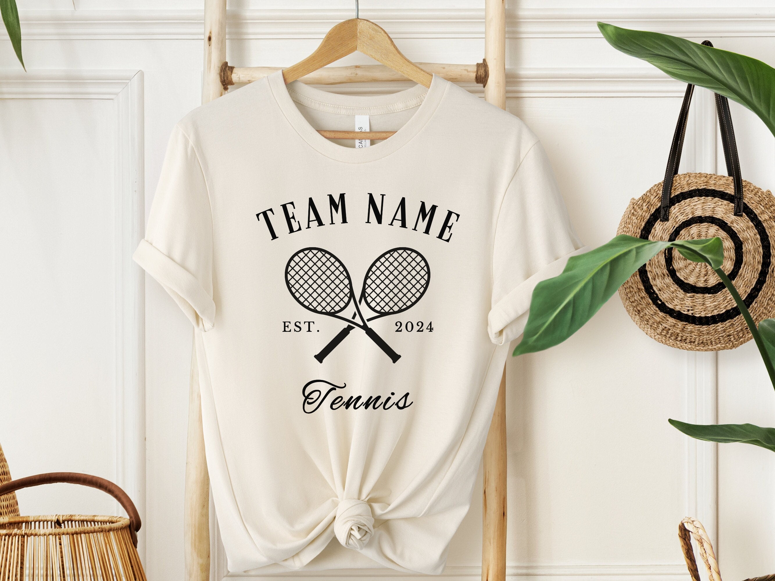 Custom Tennis Shirt, Tennis Team Name, Personalized Tennis T-shirt ...