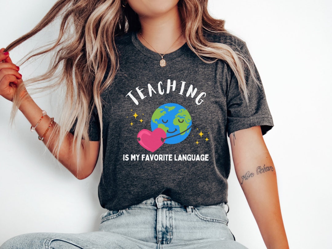 ESL Teacher Shirt, ESL Teacher Tshirt, English Teacher Tee, ESL Teacher ...