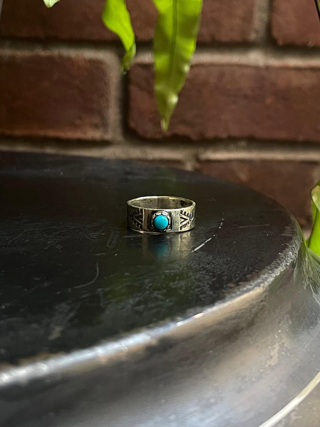Turquoise Ring | Sterling Silver 925 Size 7.5 C709 - Etsy