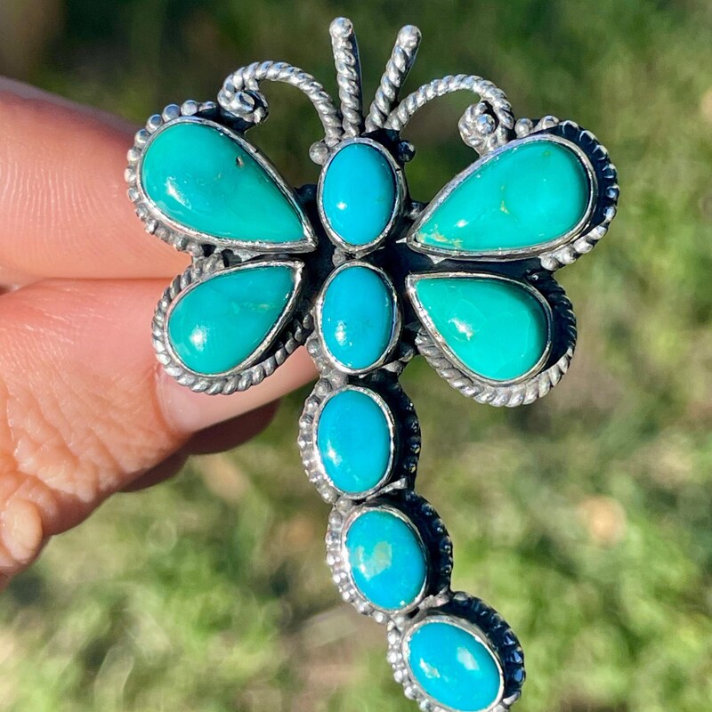 Turquoise Dragonfly - Etsy
