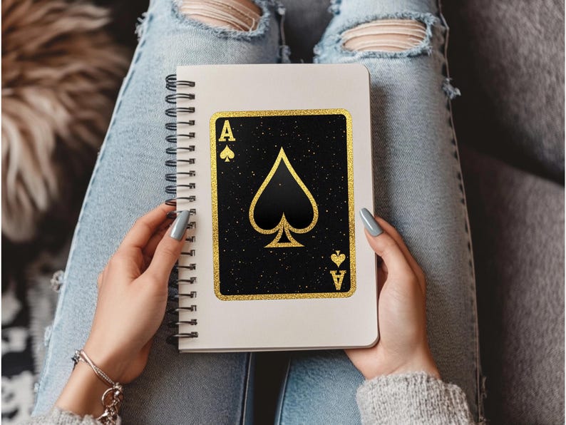 Ace of Spades, Logo, Clip Art and Image File, Instant Digital Download ...