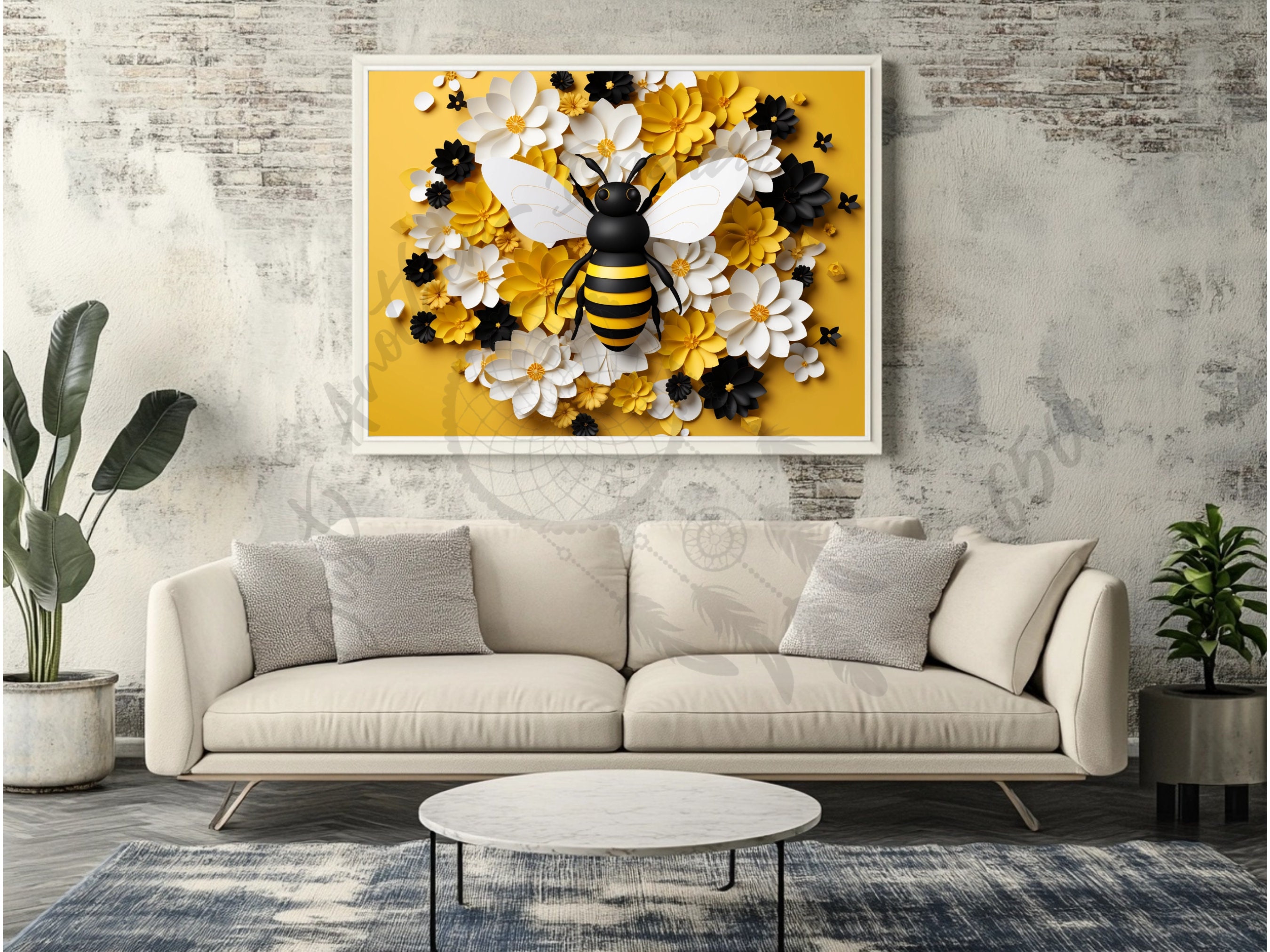 Bumble Bee, 3D 20oz Skinny Tumbler Wrap Sublimation Design, Instant ...