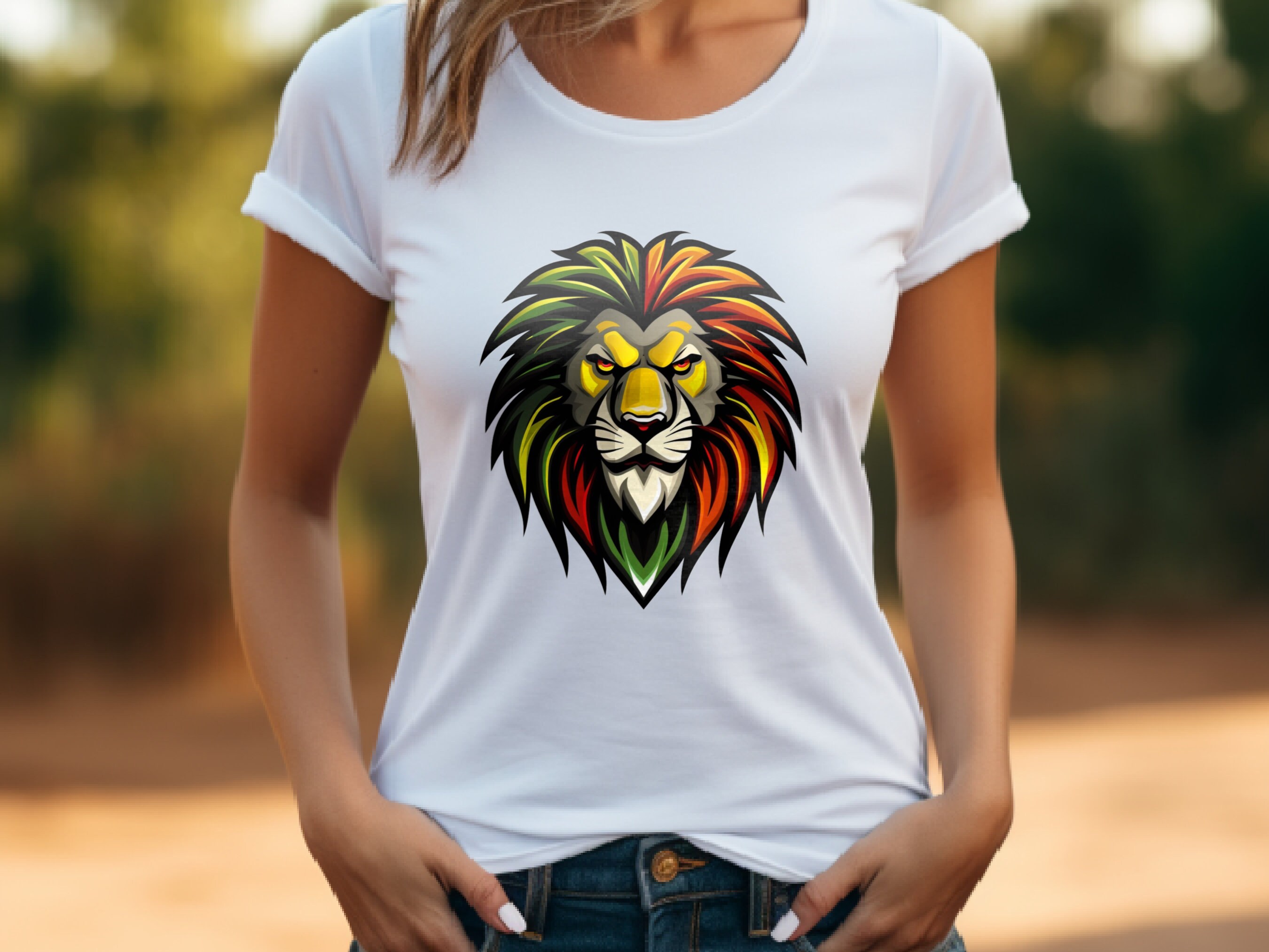Rasta Lion, Logo, Clip Art and Image File, Instant Digital Download ...