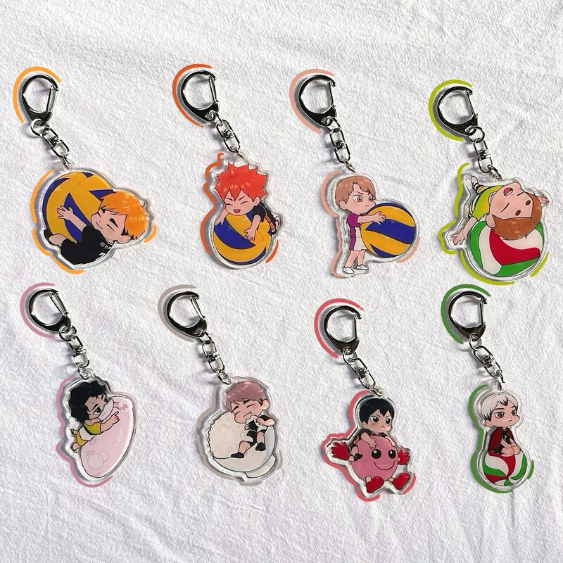 Haikyuu Keychain - Etsy Australia