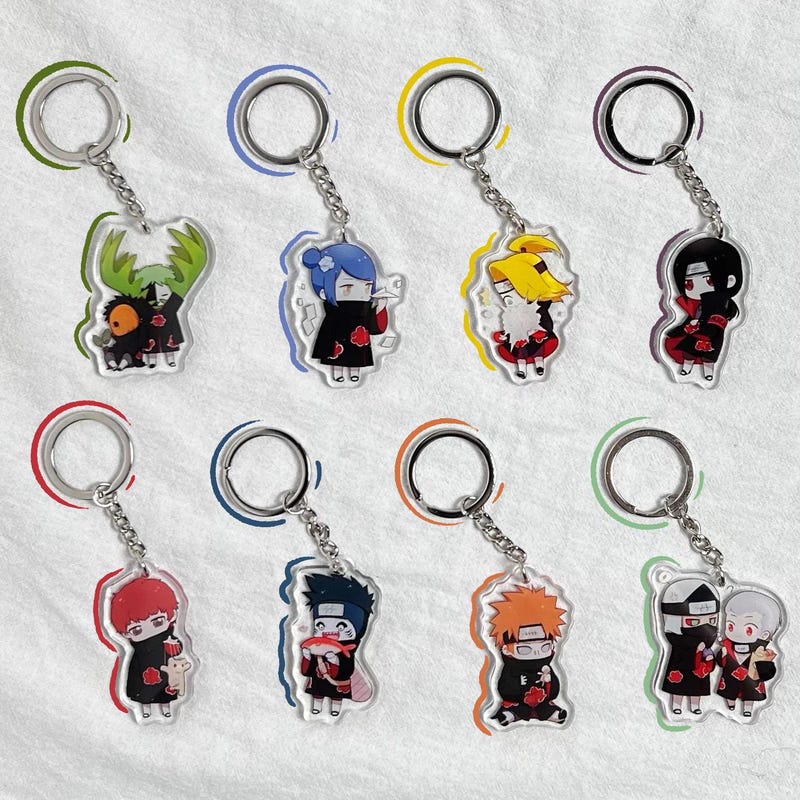 Naruto Keychain - Etsy
