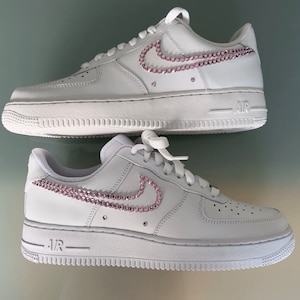 Authentic Air Force 1 Custom Blinged Out, Wedding Sneaker, Birthday ...