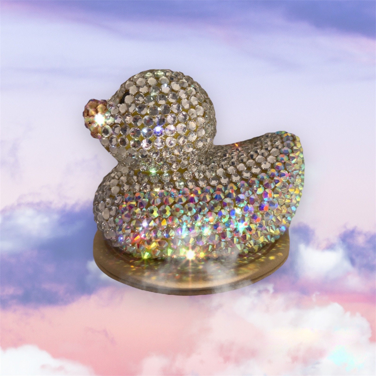 Bling Duck, Jeep Duck, Custom Duck, Bath Ducky, Rhinestone Duck, Sparkle Duck - Etsy