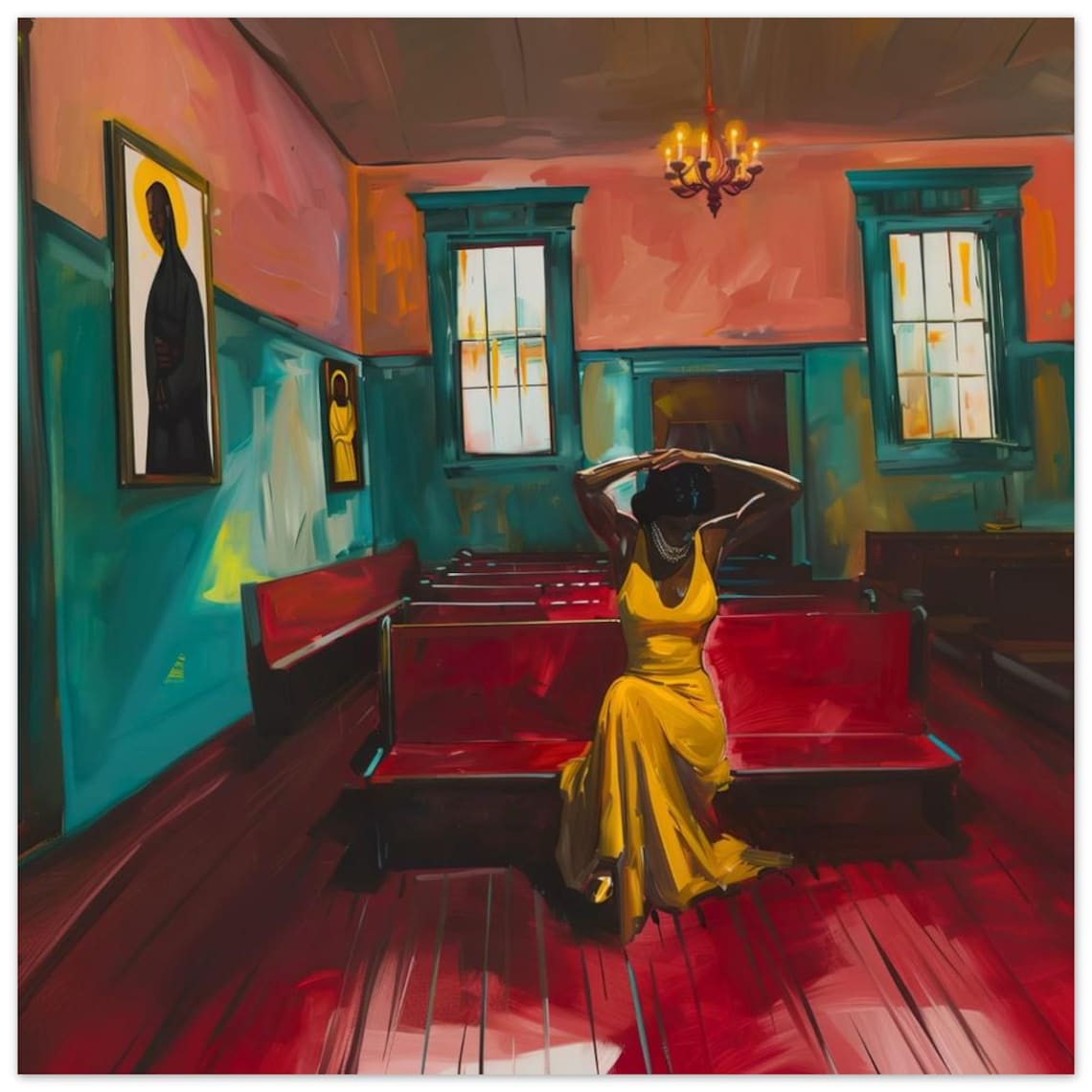 African American Art, Gospel, Christian Art, Black Art Prints, Black ...