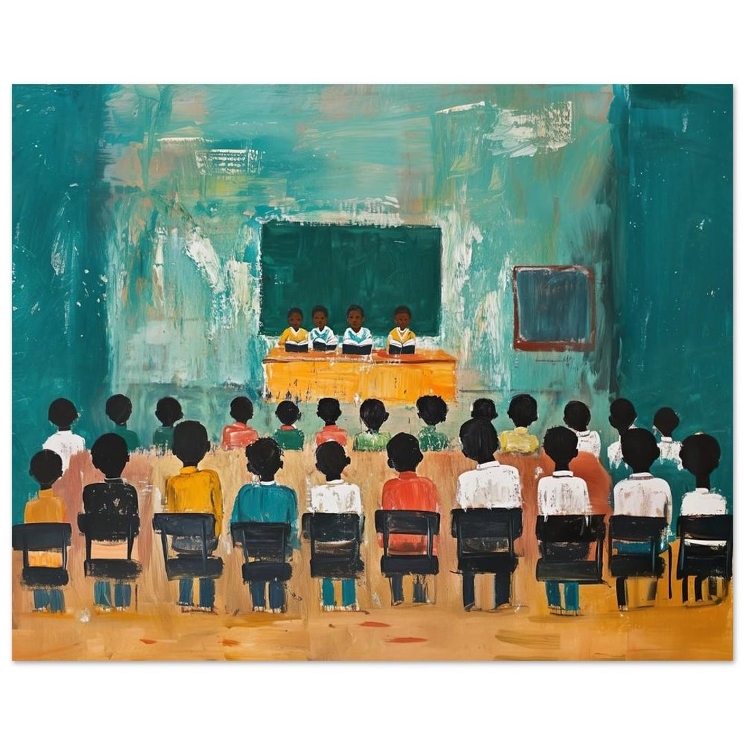 Black Kids Art, Black Boy Joy, Classroom, Male Decor, Folk Painting ...