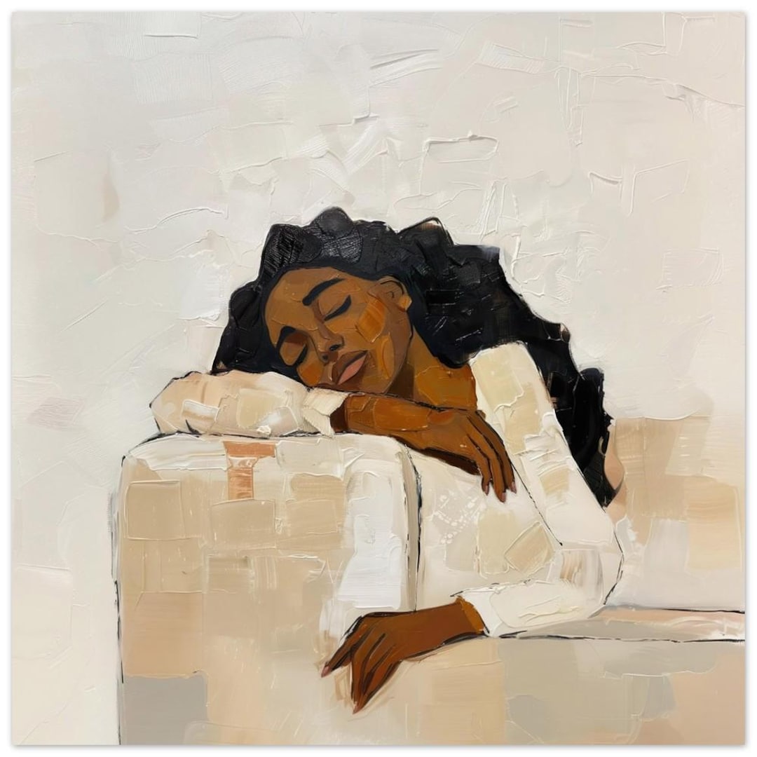 African American Art, Black Woman Art, Minimalist Art, Black Portraits ...