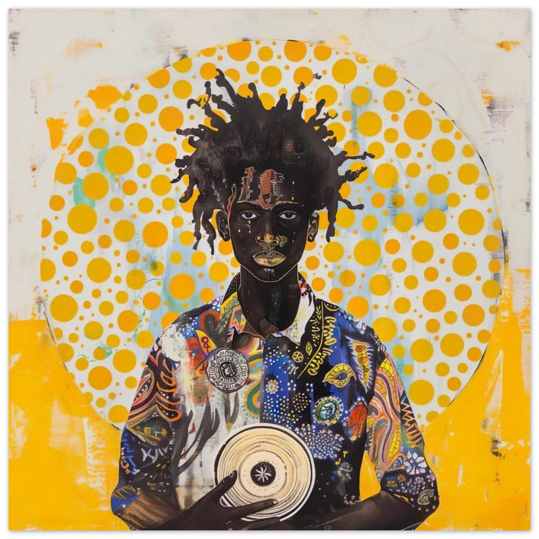 Folk Art, Black Boy Art, Black Kids Art, Kids Art, Native Art, Back ...