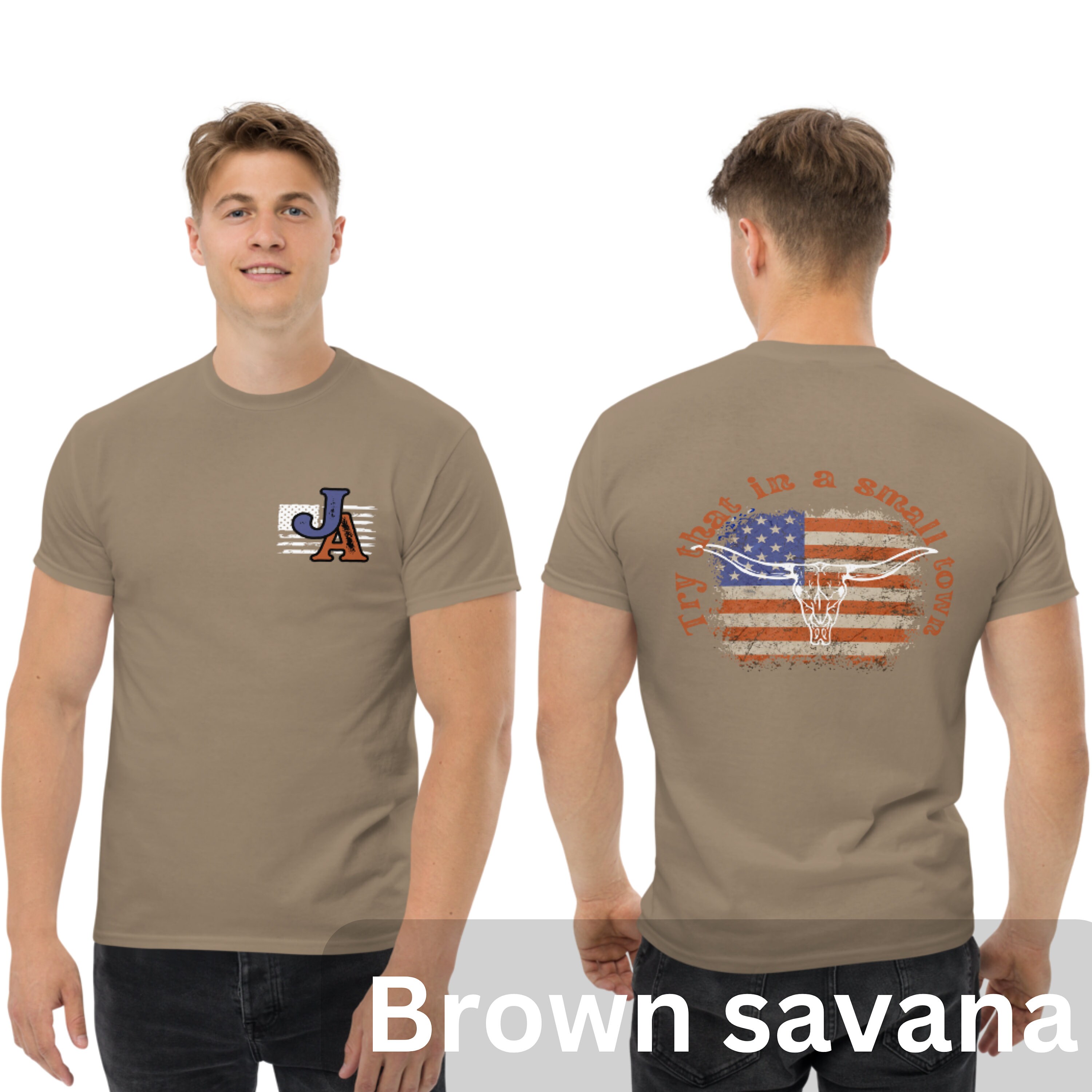 Try That in A Small Town Men's Classic Tee - Etsy